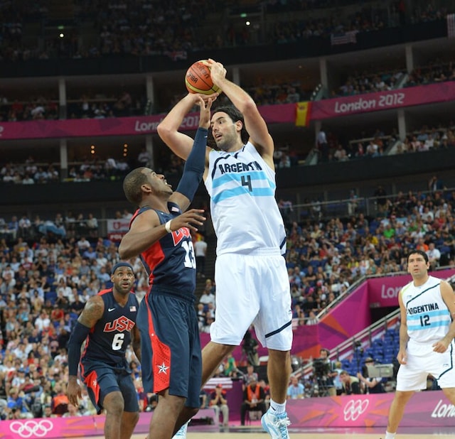 Luis Scola at the Olympic Games in London Photo Gallery | NBA.com
