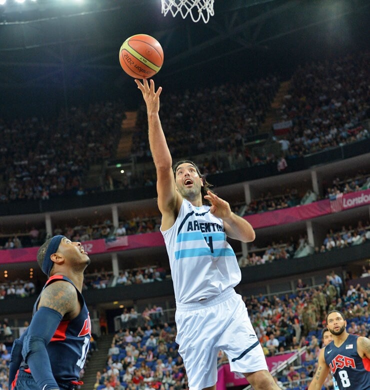 Luis Scola at the Olympic Games in London Photo Gallery | NBA.com