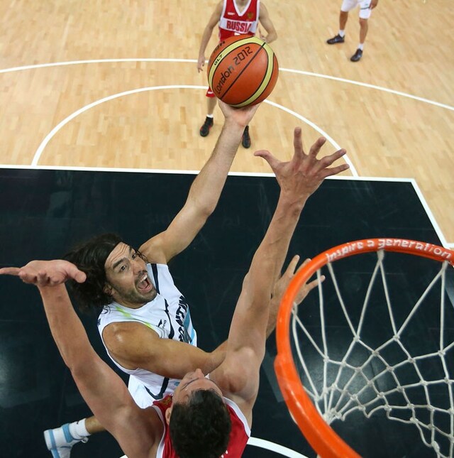 Luis Scola at the Olympic Games in London Photo Gallery | NBA.com