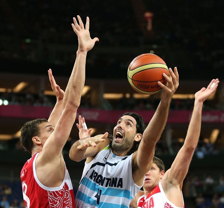 Luis Scola at the Olympic Games in London Photo Gallery | NBA.com
