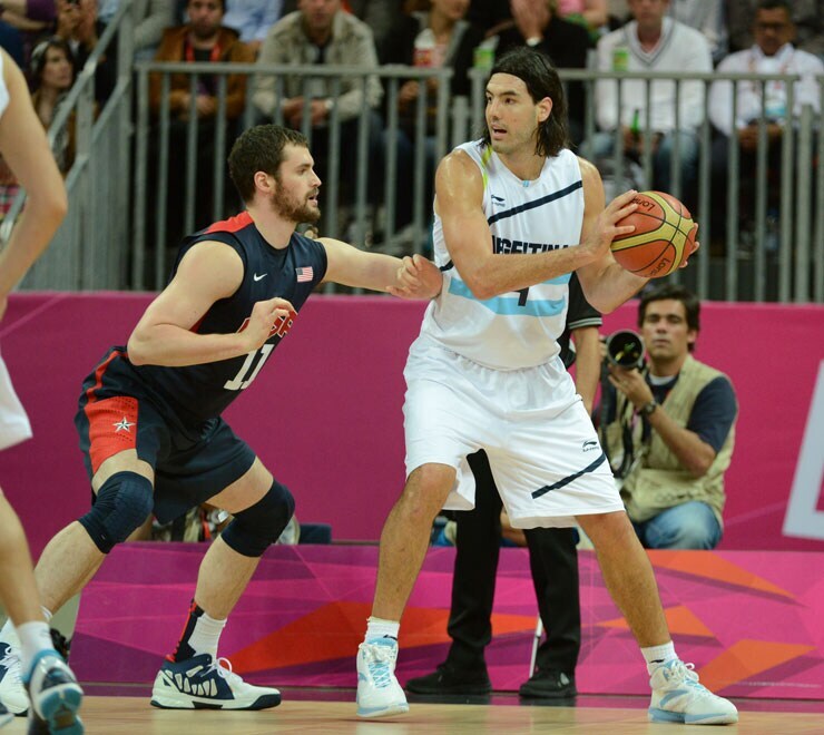 Luis Scola at the Olympic Games in London Photo Gallery | NBA.com