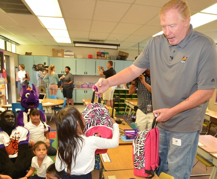 Back-to-School Backpack Drive | Phoenix Suns