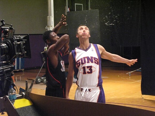 Steve Nash Commercial Shoot Photo Gallery | NBA.com