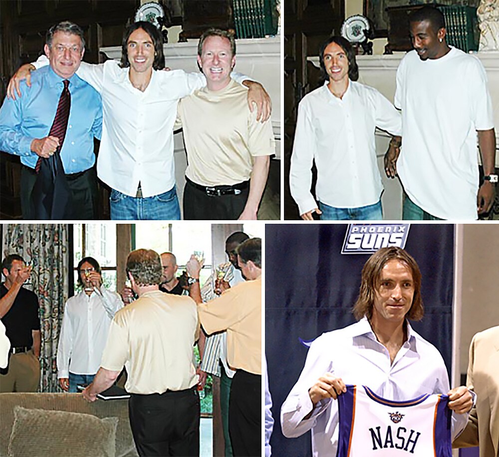 Steve Nash Shirtless