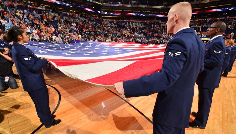 Veterans Day Hits Home for Suns' President Jason Rowley | Phoenix Suns