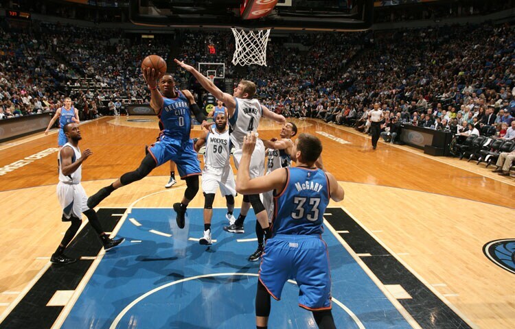 Thunder at T’wolves: April 15, 2015 Photo Gallery | NBA.com