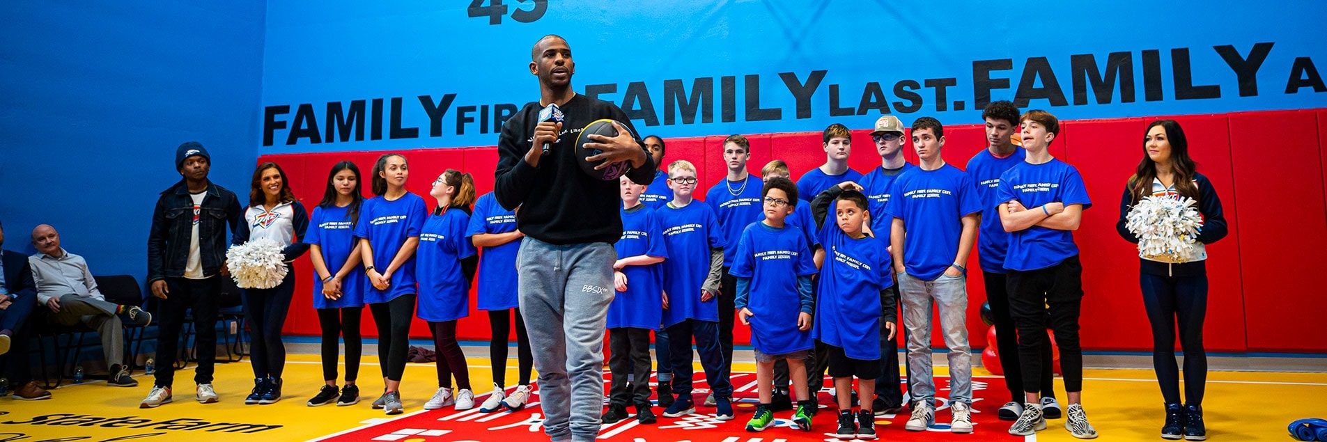 Broad Shoulders: NBA Cares Award Co-Winner Chris Paul Took on ...