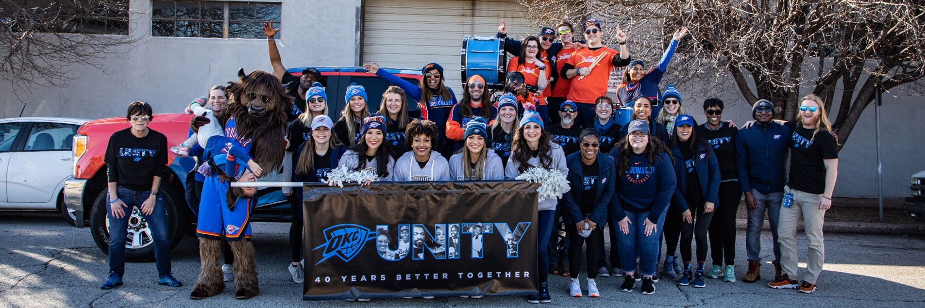 Walking in Unity at the MLK Day Parade | Oklahoma City Thunder