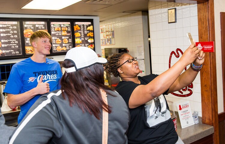 Thunder Acts of Kindness in Photos Photo Gallery | NBA.com