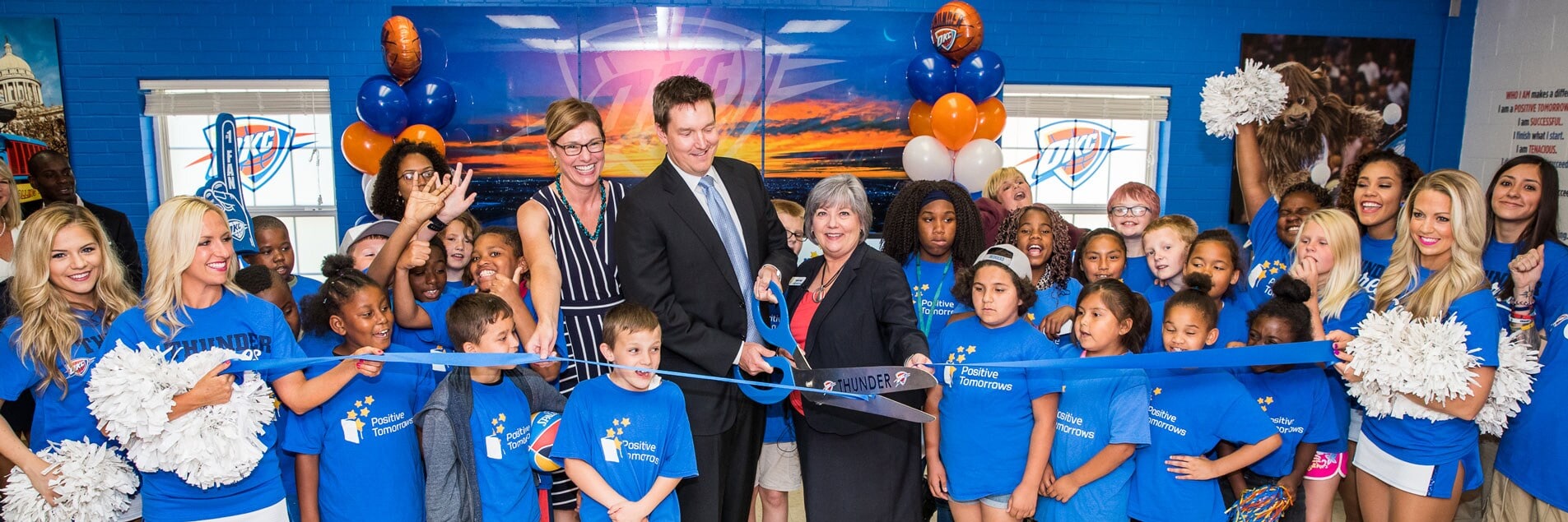 Thunder Helps Positive Tomorrows Expand Its Mission With New Classroom ...