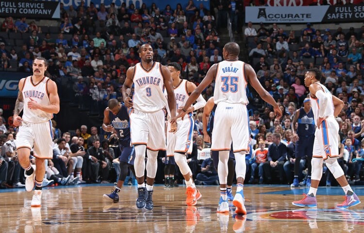 Thunder vs. Mavericks - Jan. 13, 2016 | Oklahoma City Thunder