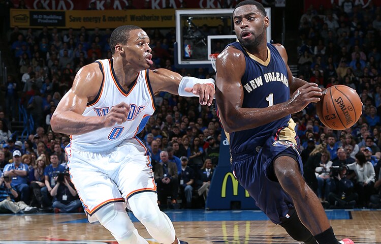 Thunder vs. Pelicans: Feb. 6, 2015 Photo Gallery | NBA.com