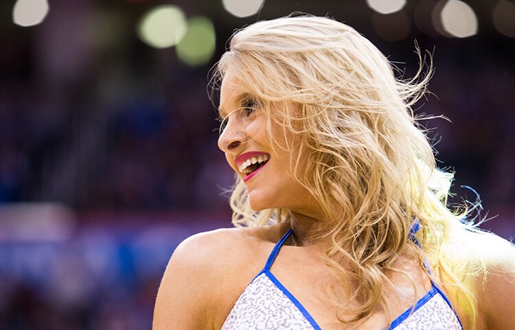 Thunder Girls Action Gallery | Oklahoma City Thunder