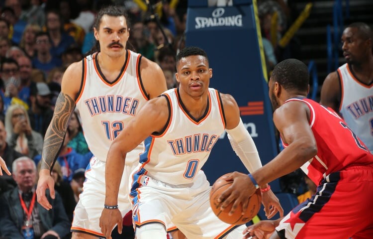 Thunder vs. Wizards - Feb. 1, 2016 Photo Gallery | NBA.com