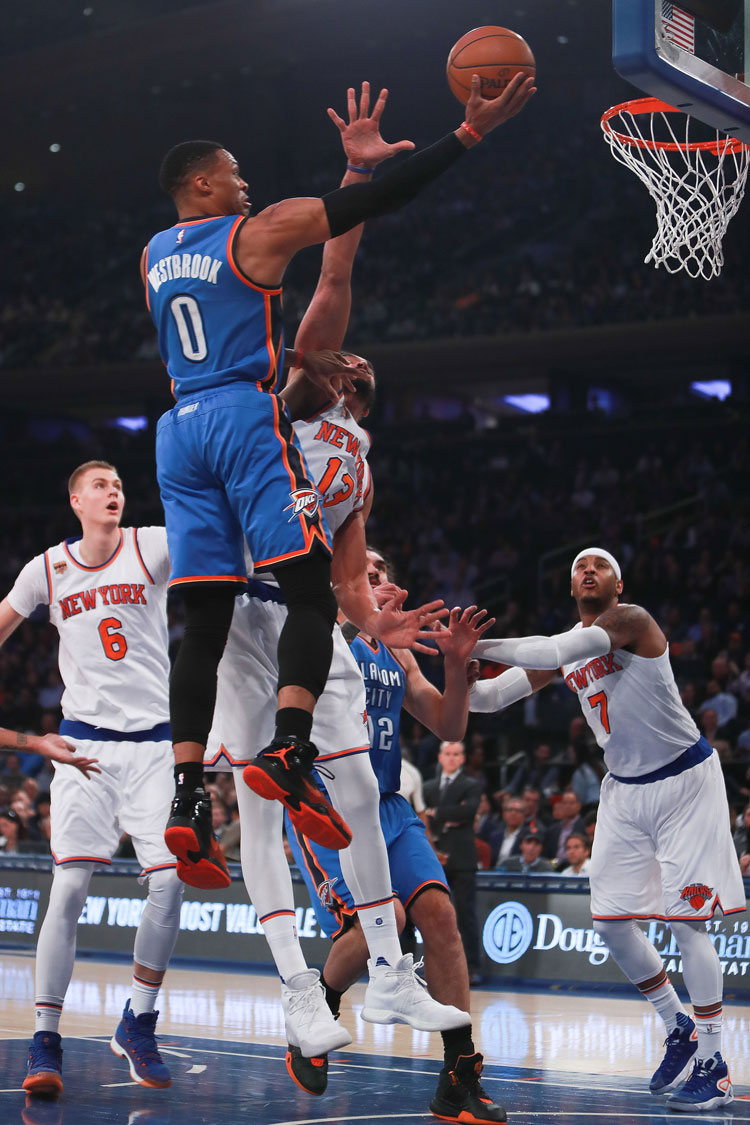 Thunder at Knicks - Nov. 28, 2016 Photo Gallery | NBA.com
