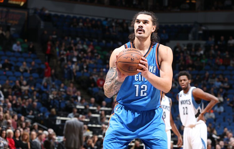 Thunder at T'wolves - Jan. 12, 2016 Photo Gallery | NBA.com