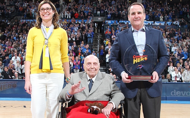 Devon Community Hero: Col. John R. Burks | Oklahoma City Thunder