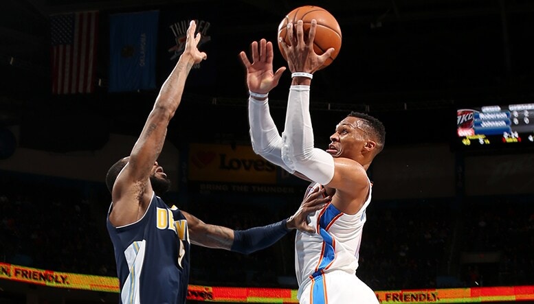 Relentless Russell Drives Home Thunder Heart Stopper – OKC 95, DEN 94 ...