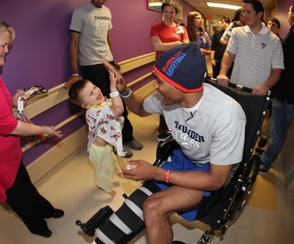 OU Children's Hospital Visit | Oklahoma City Thunder