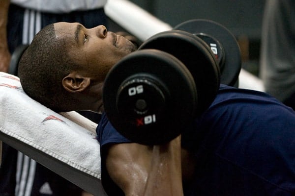 how much does kd bench press
