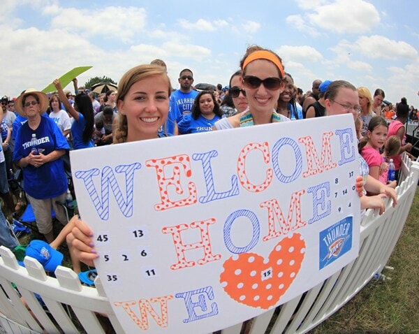 Welcome Home, Thunder Photo Gallery | NBA.com