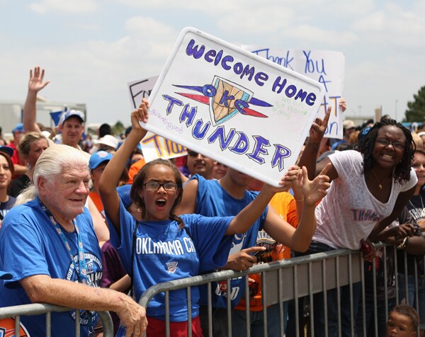 Welcome Home, Thunder | Oklahoma City Thunder