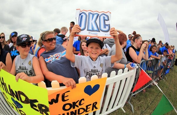 Welcome Home, Thunder | Oklahoma City Thunder