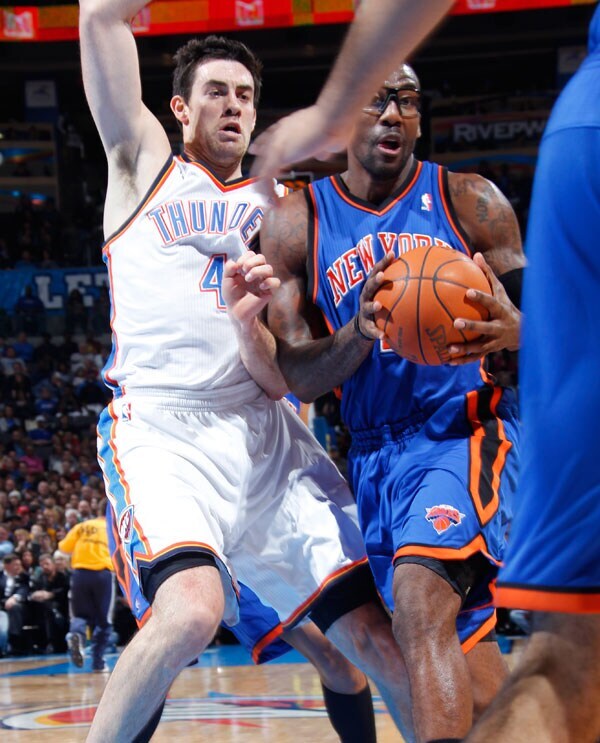 Thunder vs. Knicks - 1/14/2012 Photo Gallery | NBA.com