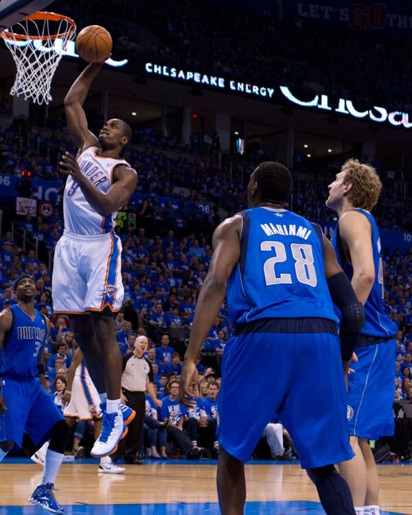 Thunder vs. Mavericks - Game One, 4/28/12 Photo Gallery | NBA.com