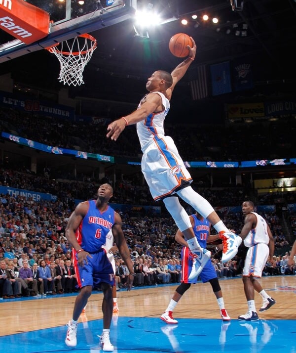 Russell Westbrook - 2012 Action Gallery | Oklahoma City Thunder
