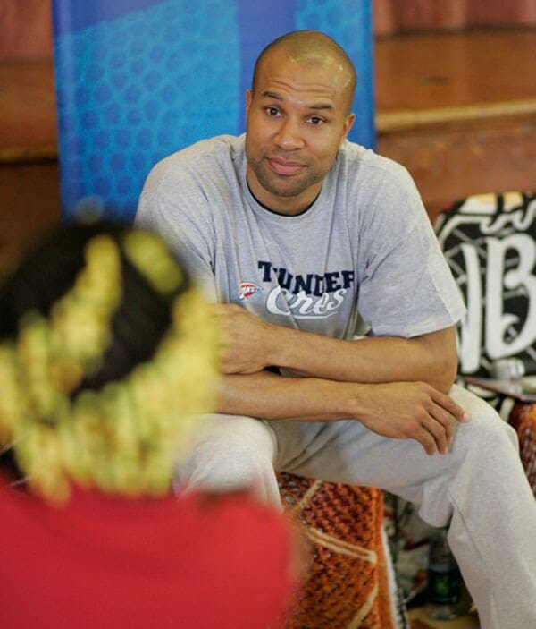 Players Stress Importance of Reading in Community Photo Gallery