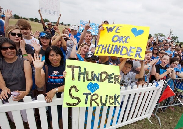 Welcome Home, Thunder | Oklahoma City Thunder