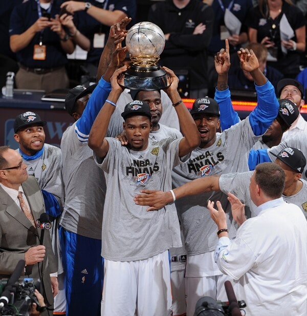 Trophy Presentation | Oklahoma City Thunder