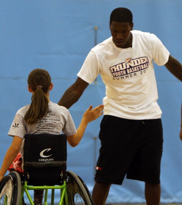 Royal Ivey, Mark Bryant Visit Youth Basketball Photo Gallery | NBA.com