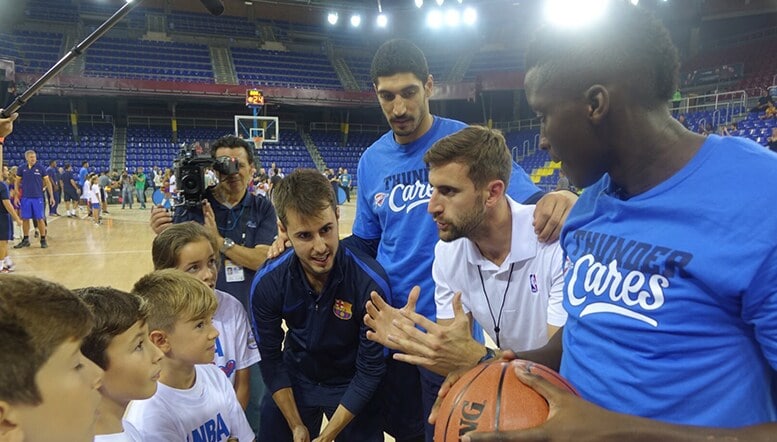 Thunder Arrives in Barcelona! | Oklahoma City Thunder