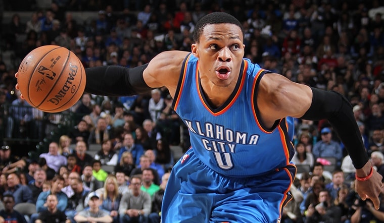 Tenacious Westbrook Leaves It All on the Floor | Oklahoma City Thunder