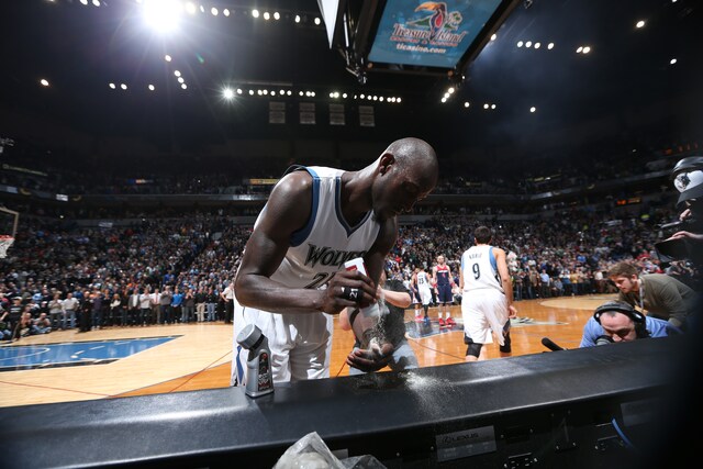 Throwback Thursday | KG's First Game Back Photo Gallery | NBA.com