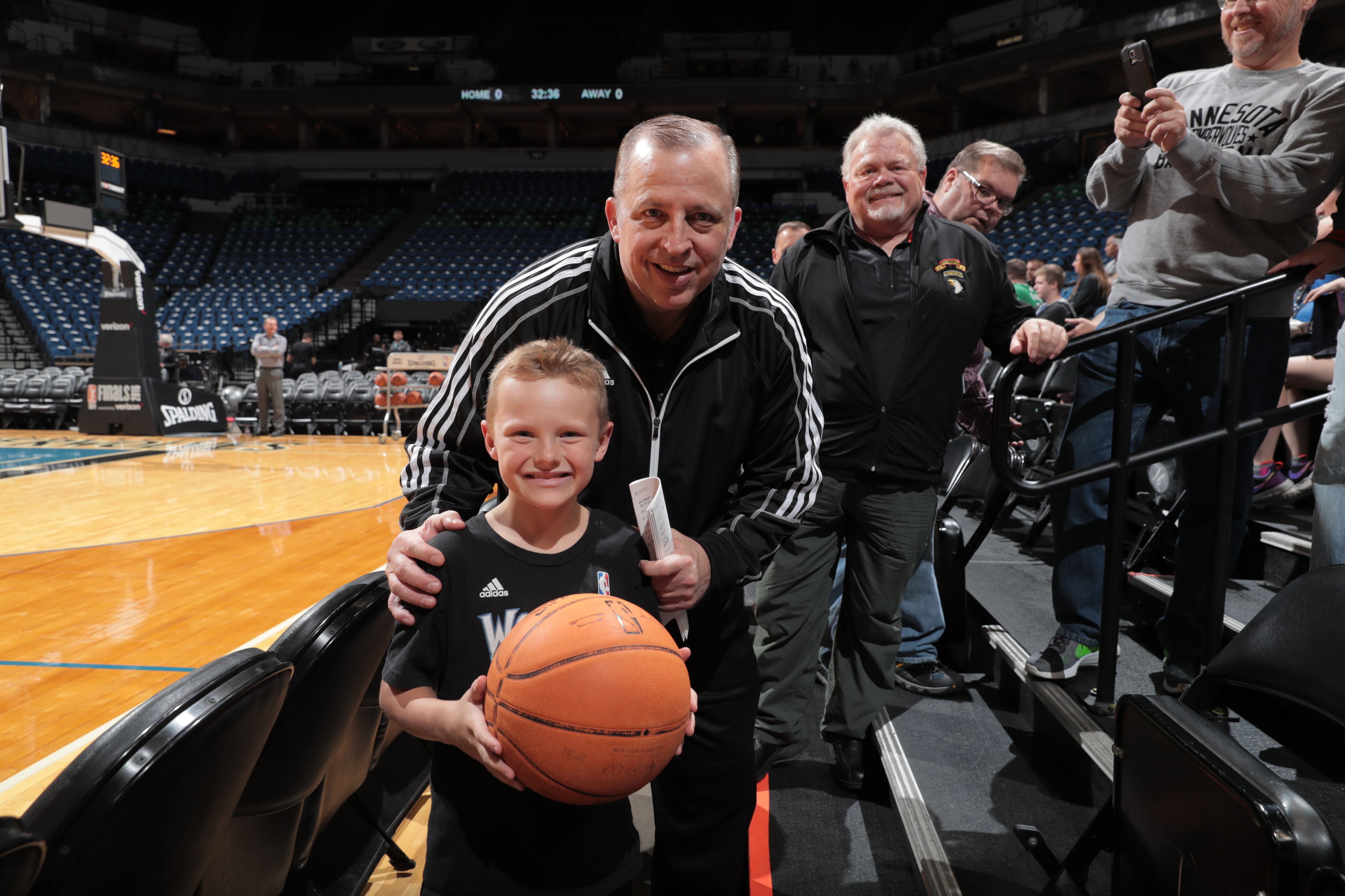 Military Open Practice | Minnesota Timberwolves