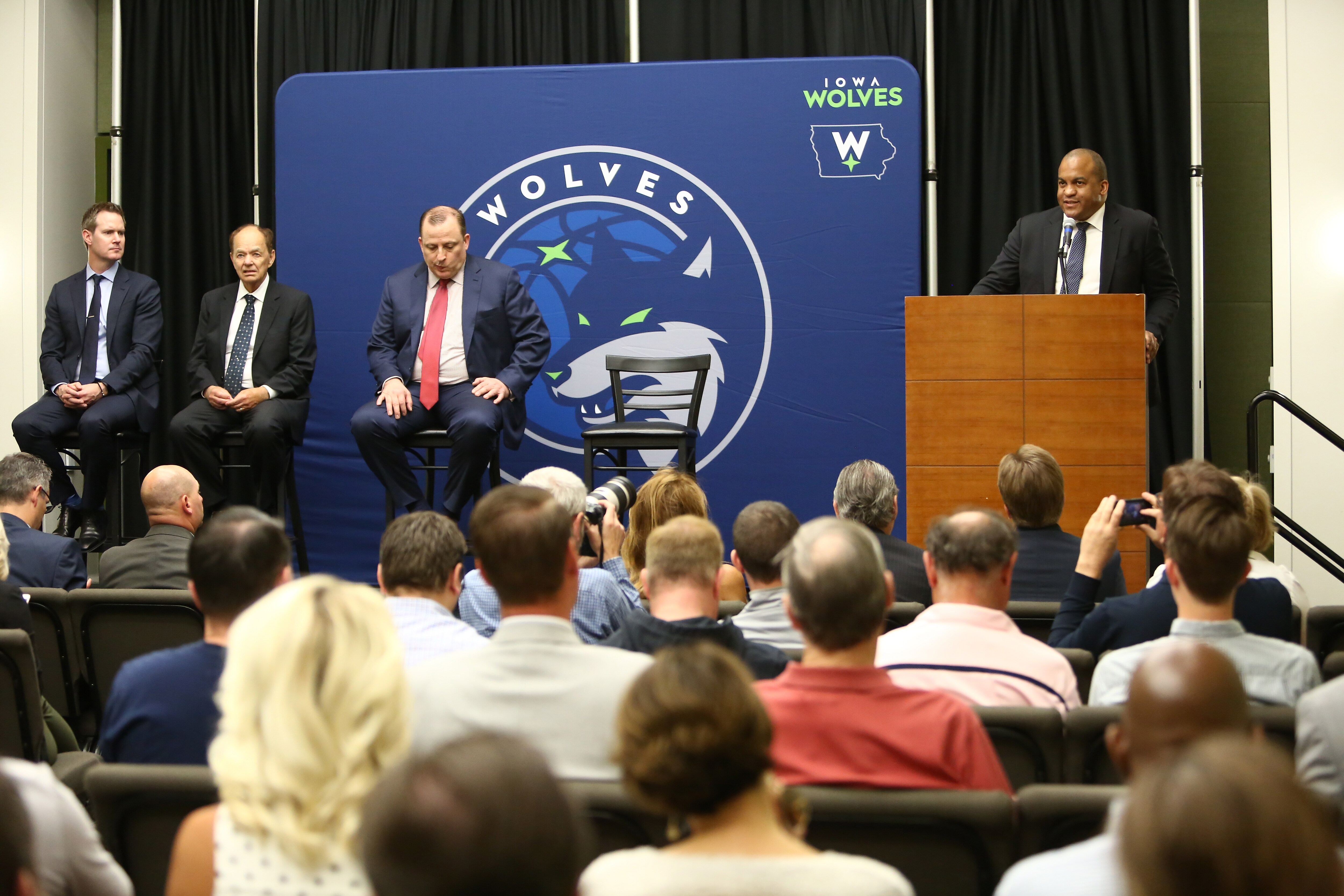 Gallery | Iowa Wolves Unveiling | Minnesota Timberwolves