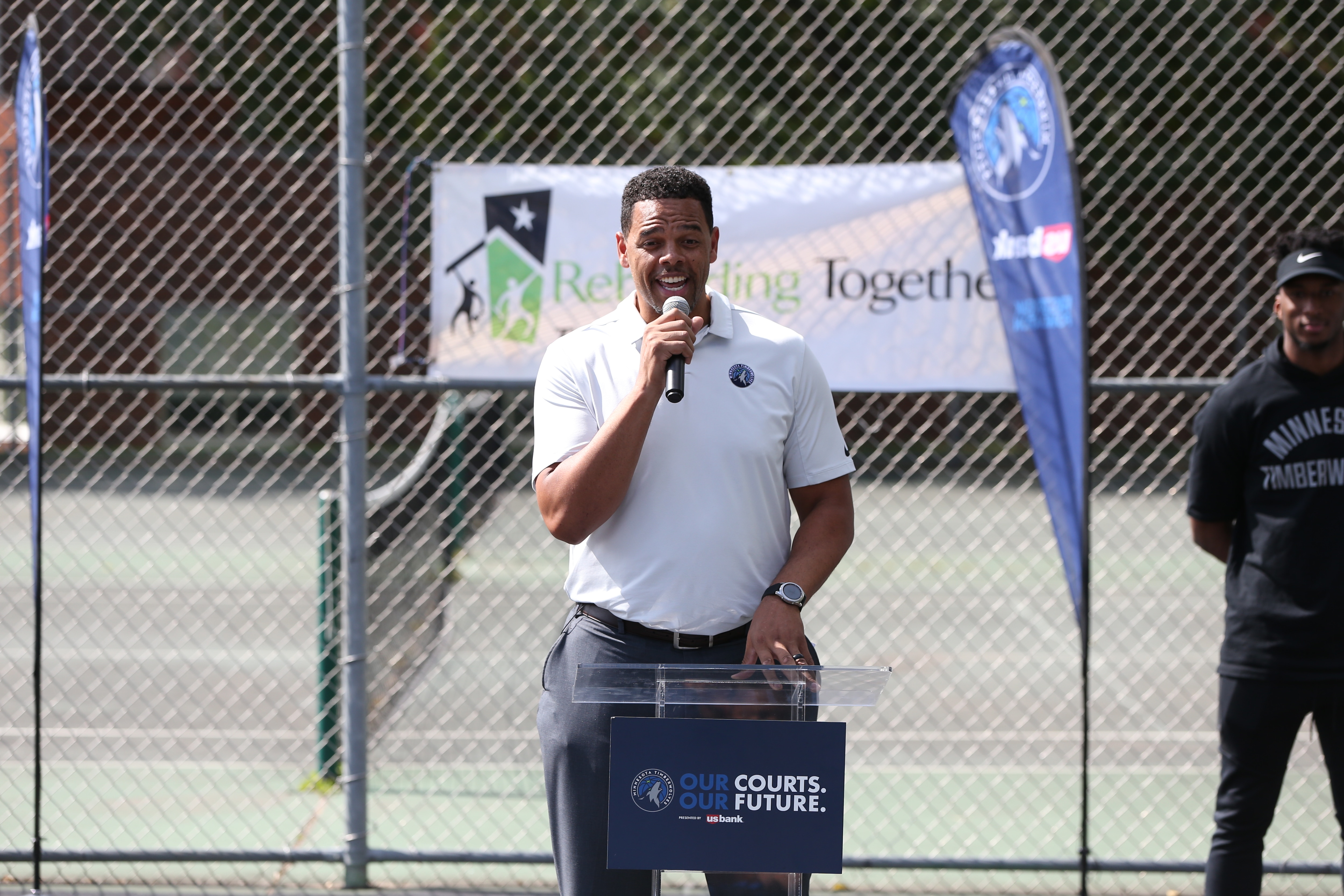 Gallery | Timberwolves and U.S. Bank Unveil Court in St. Paul Photo ...