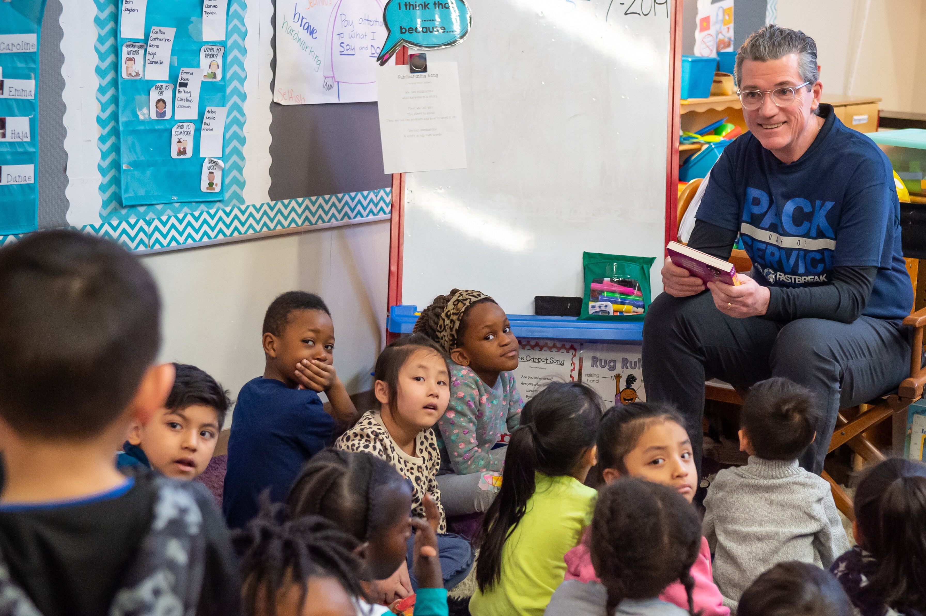 PACK Day of Service – Read to Achieve Photo Gallery | NBA.com