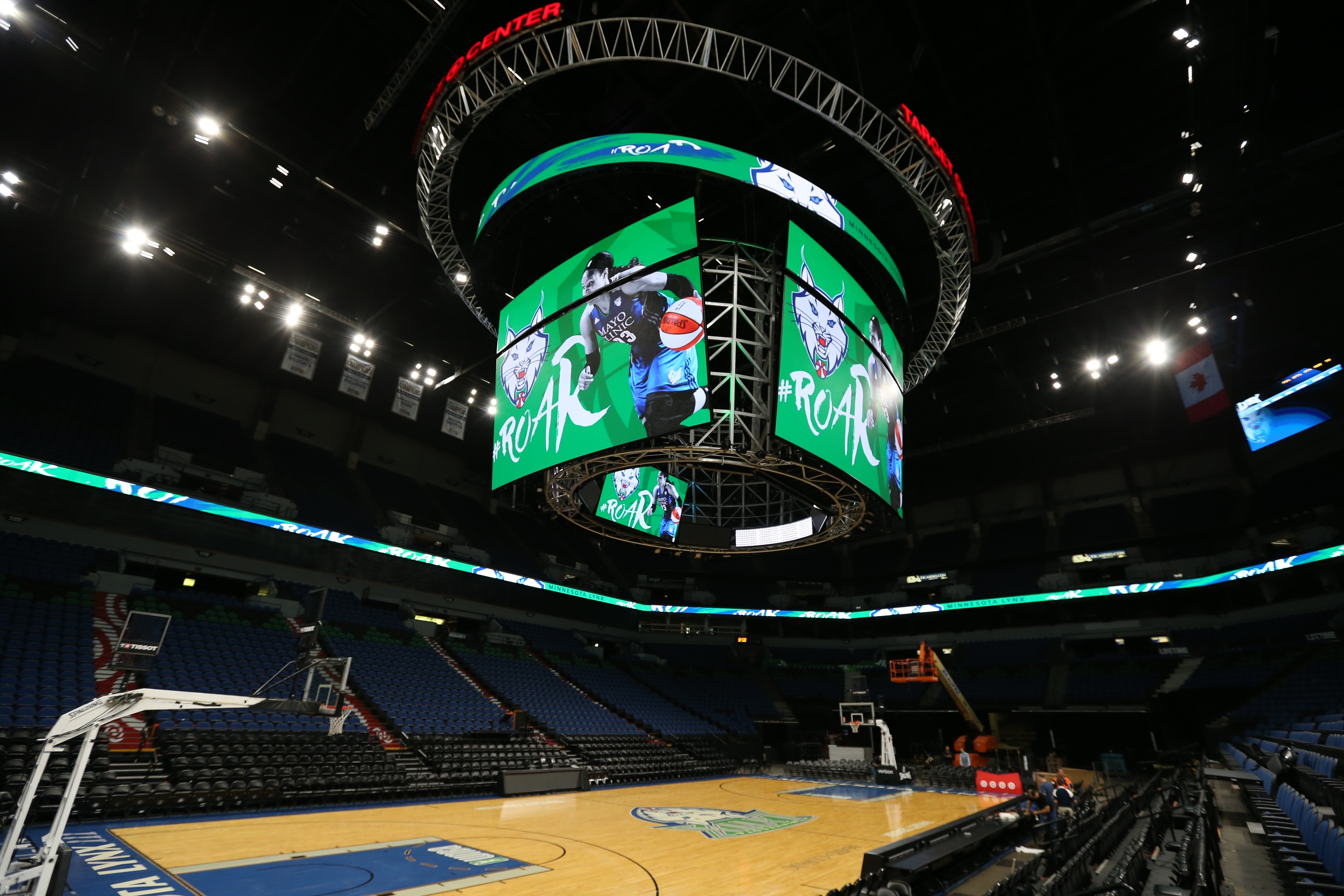 Gallery | The New Target Center Scoreboard | Minnesota Timberwolves