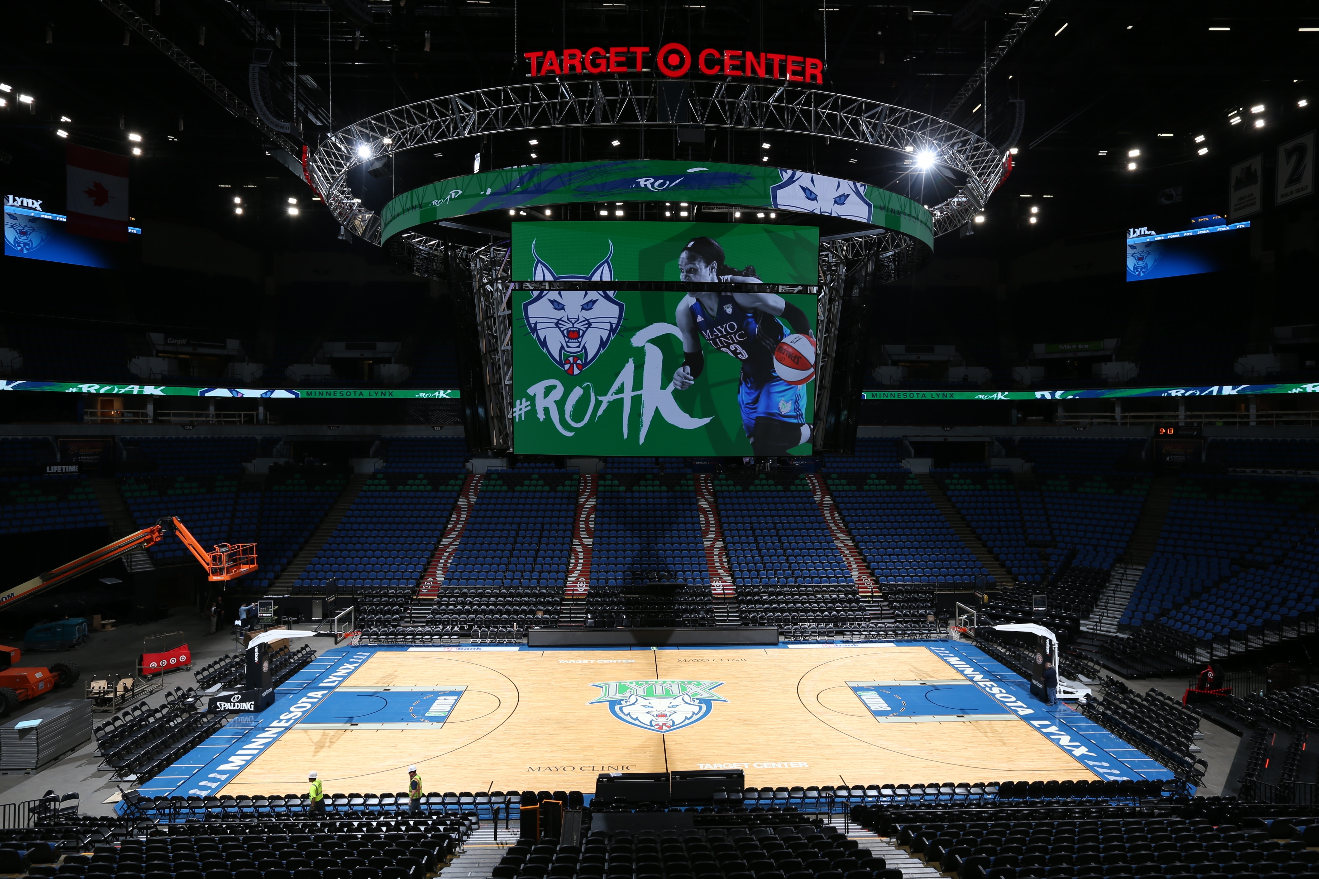 Gallery | The New Target Center Scoreboard | Minnesota Timberwolves