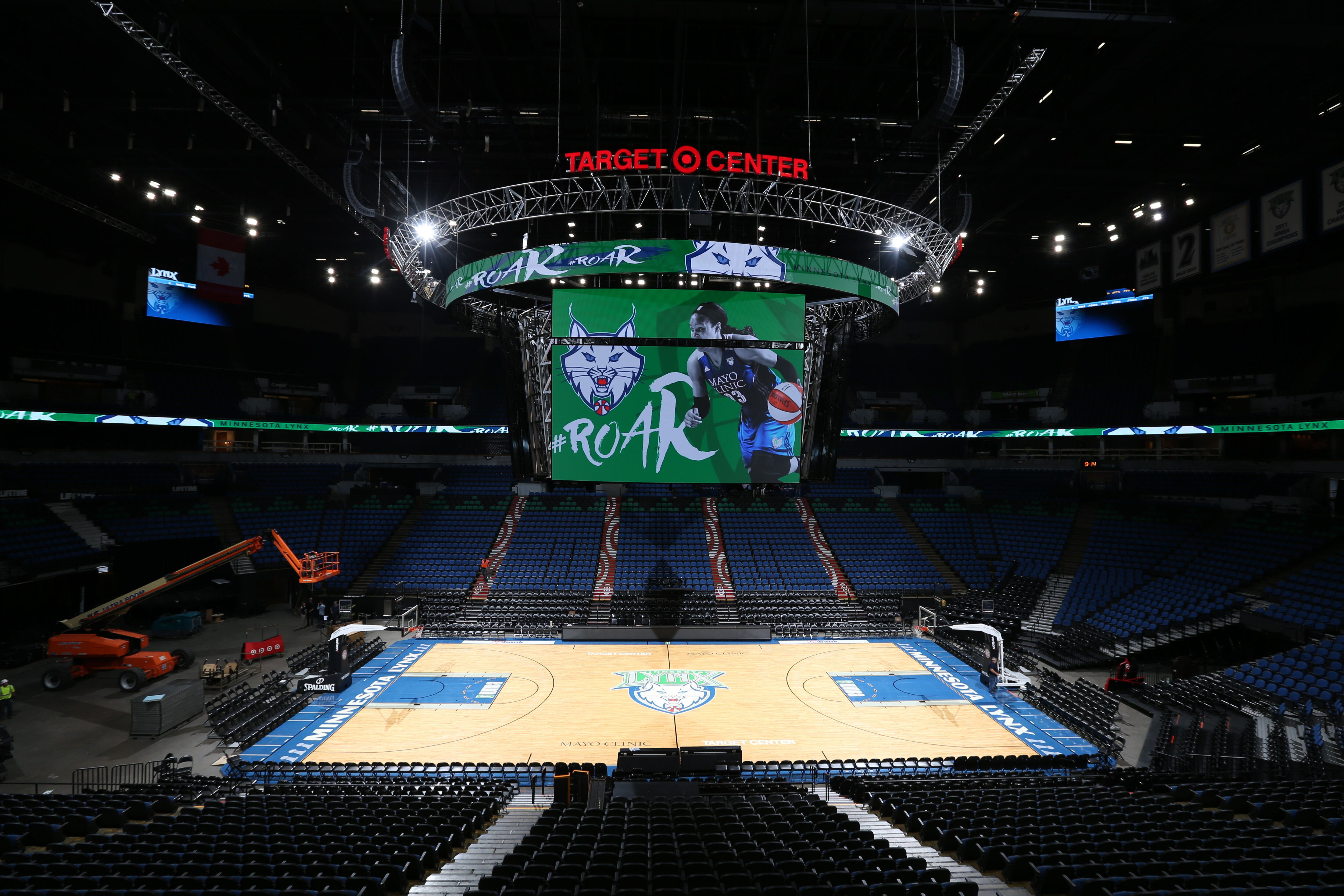 Gallery | The New Target Center Scoreboard | Minnesota Timberwolves