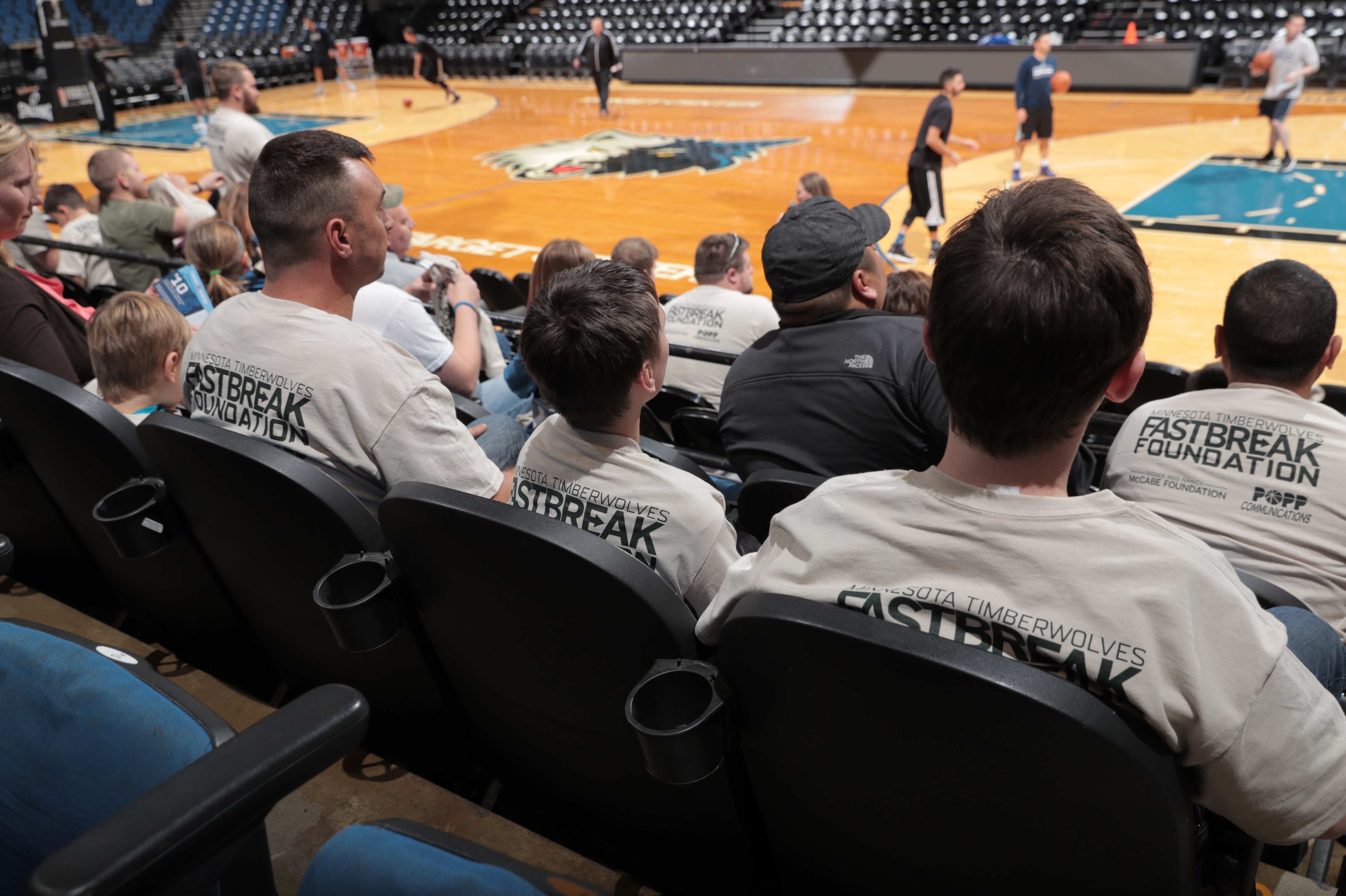 Military Open Practice | Minnesota Timberwolves