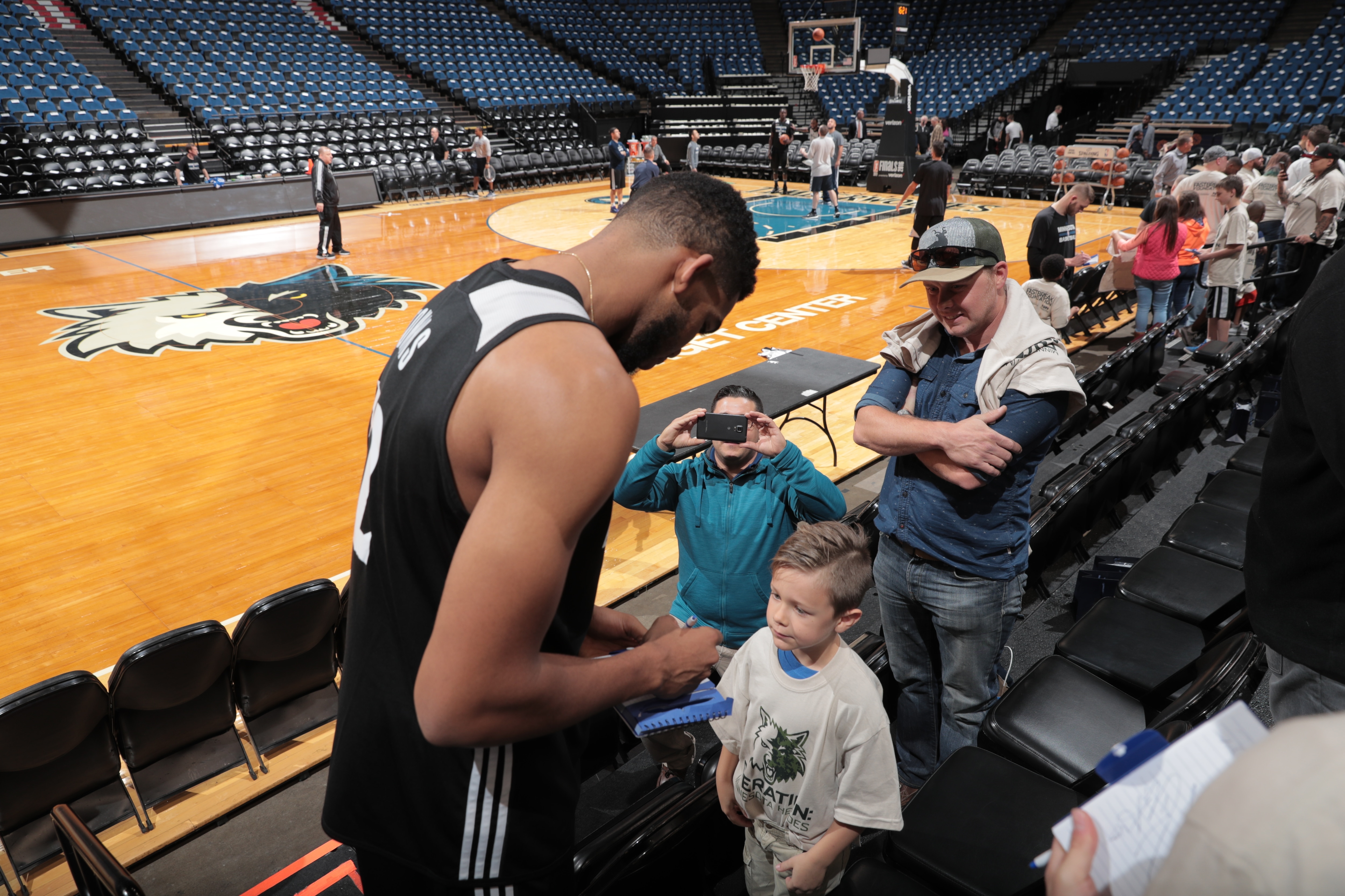 Military Open Practice | Minnesota Timberwolves