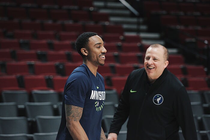 Timberwolves Shootaround In Portland 3.1.18 Photo Gallery | NBA.com