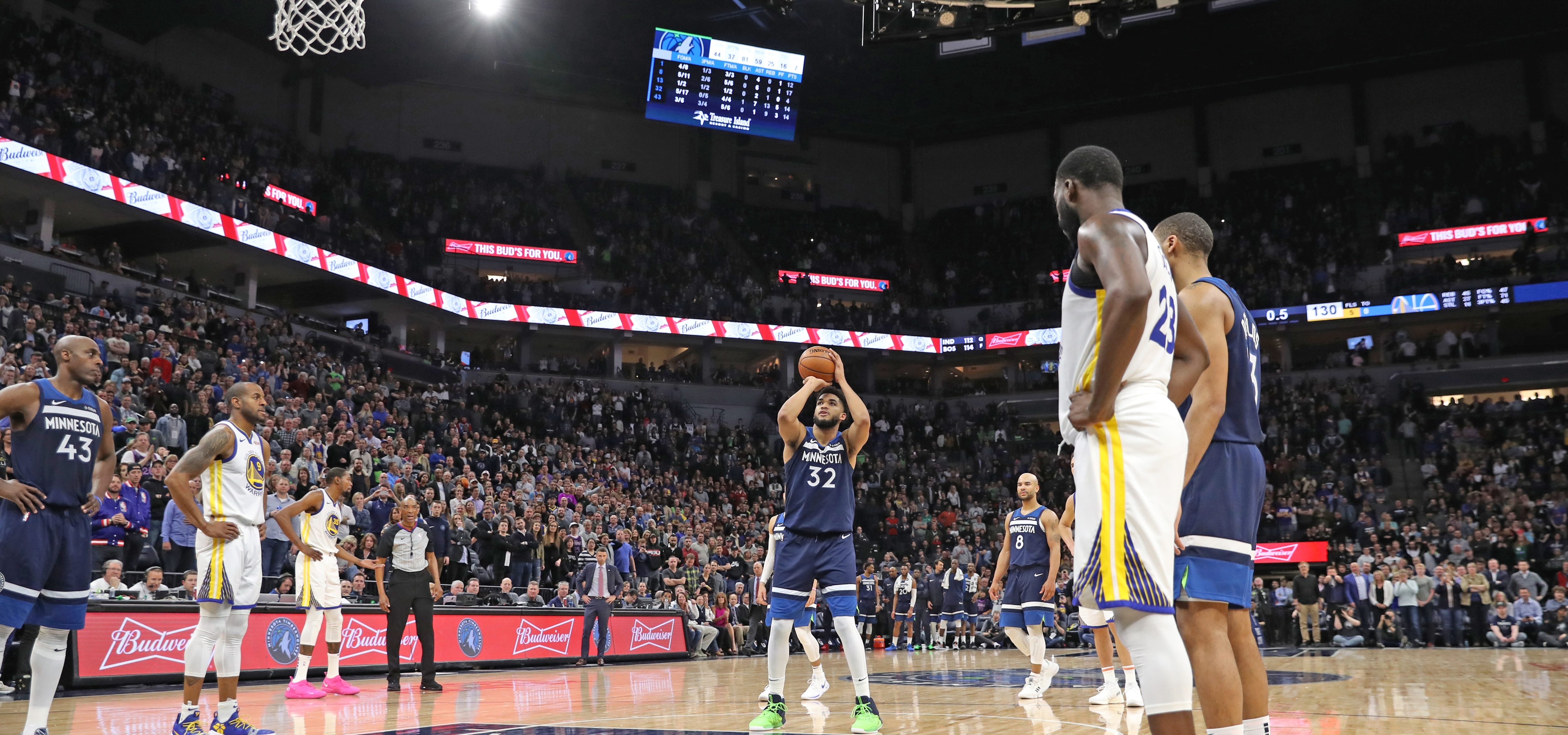 Wolves Are 1 Of 4 Teams To Beat Warriors In Every Season Since 2015-16 ...