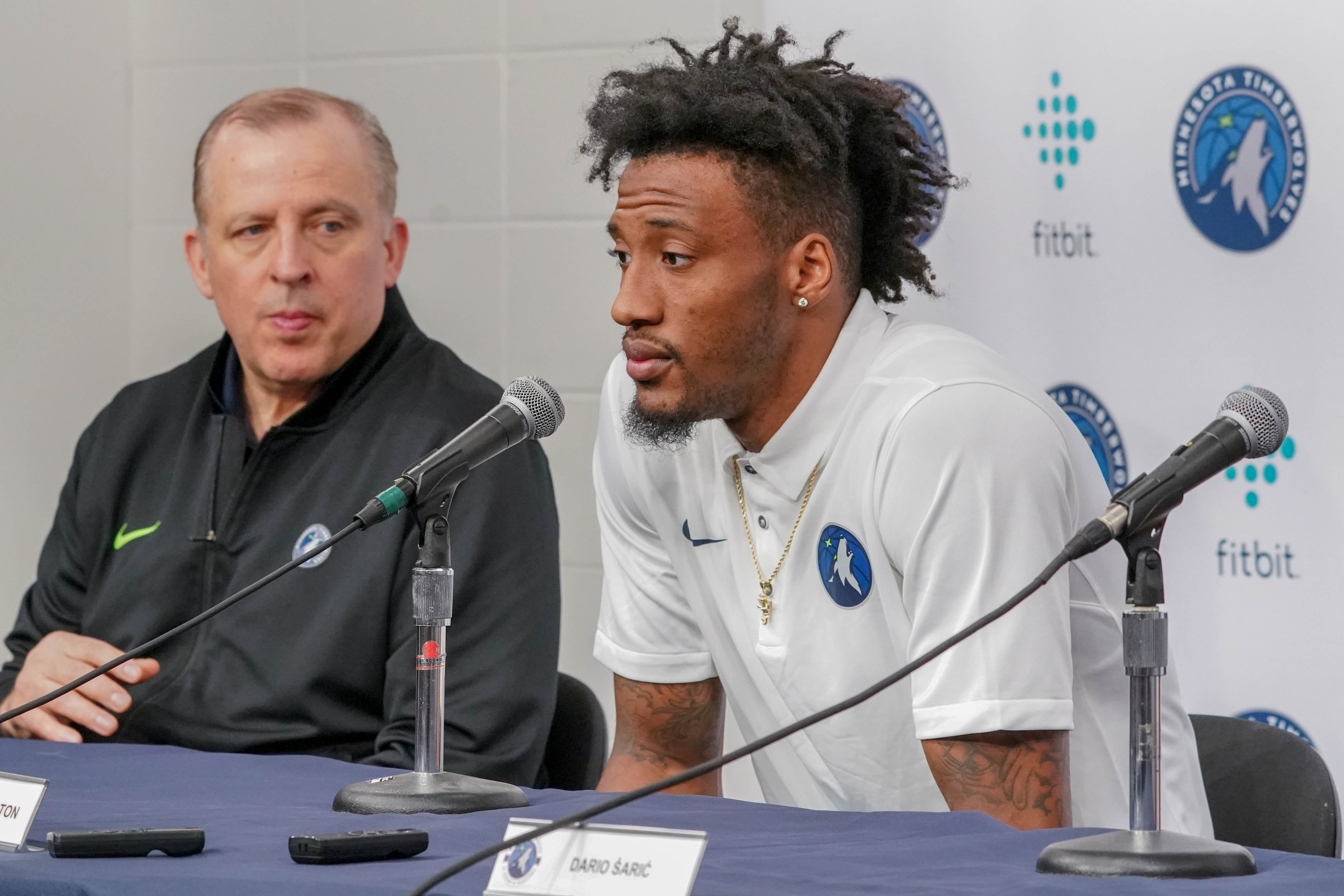 Gallery | Robert Covington, Dario Saric & Jerryd Bayless Introductory ...