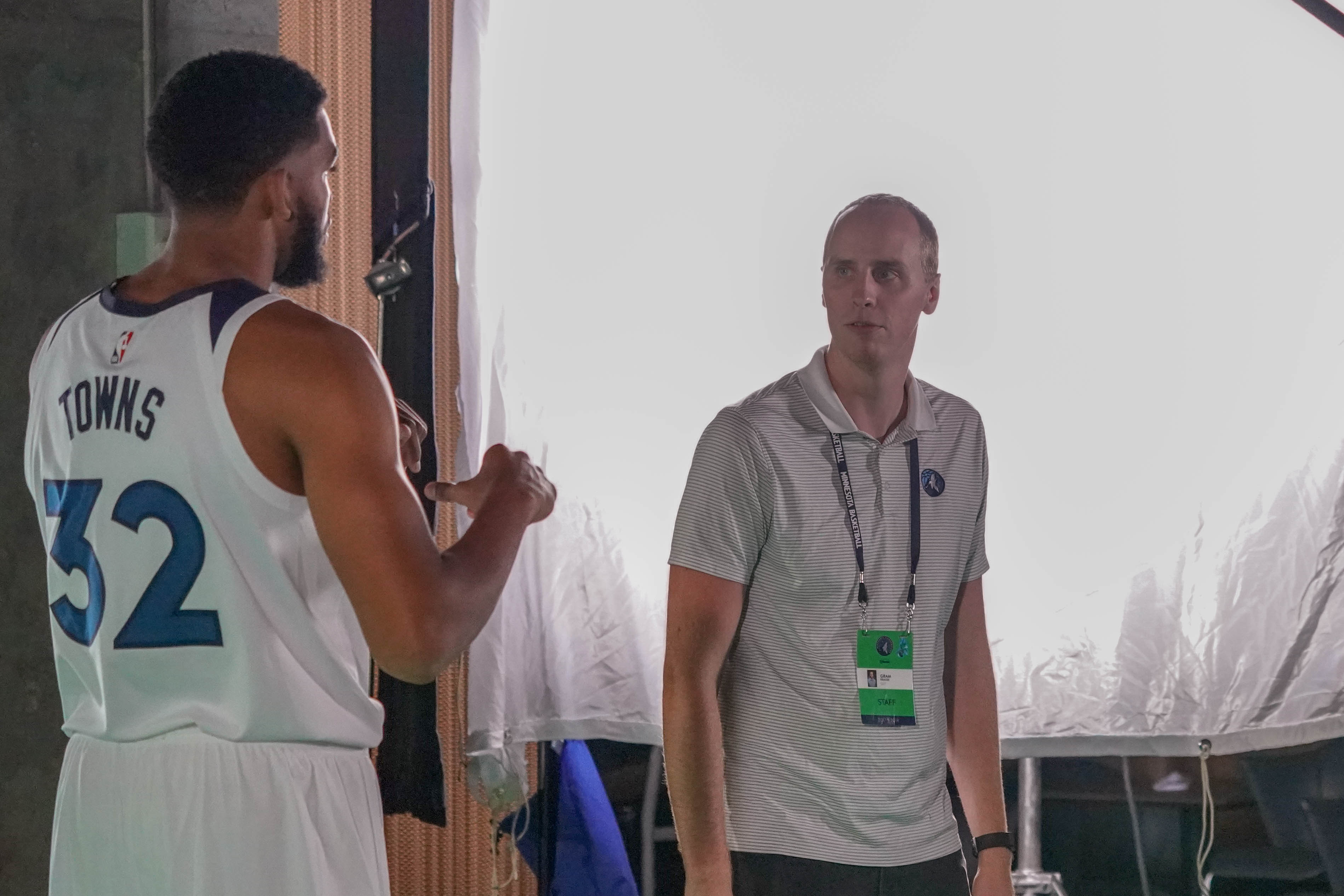 Behind The Scenes Gallery | 2018 Timberwolves Media Day | Minnesota ...